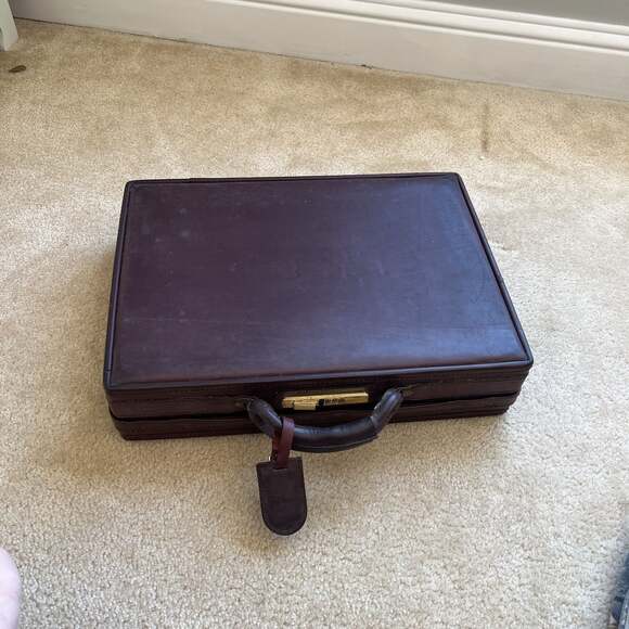 Hartmann | Bags | Vintage Hartmann Leather Luggage Suitcase | Poshmark